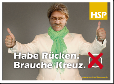 COWBOY's THOUGHTS: Horst wählen… weisse Bescheid